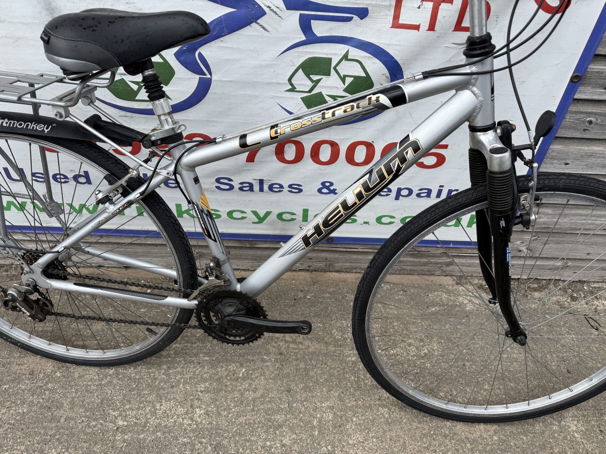 Helium Crosstrack 17” Frame Unisex Hybrid Bike. £145. Refurbished!! Light alloy frame! – Rick's ...