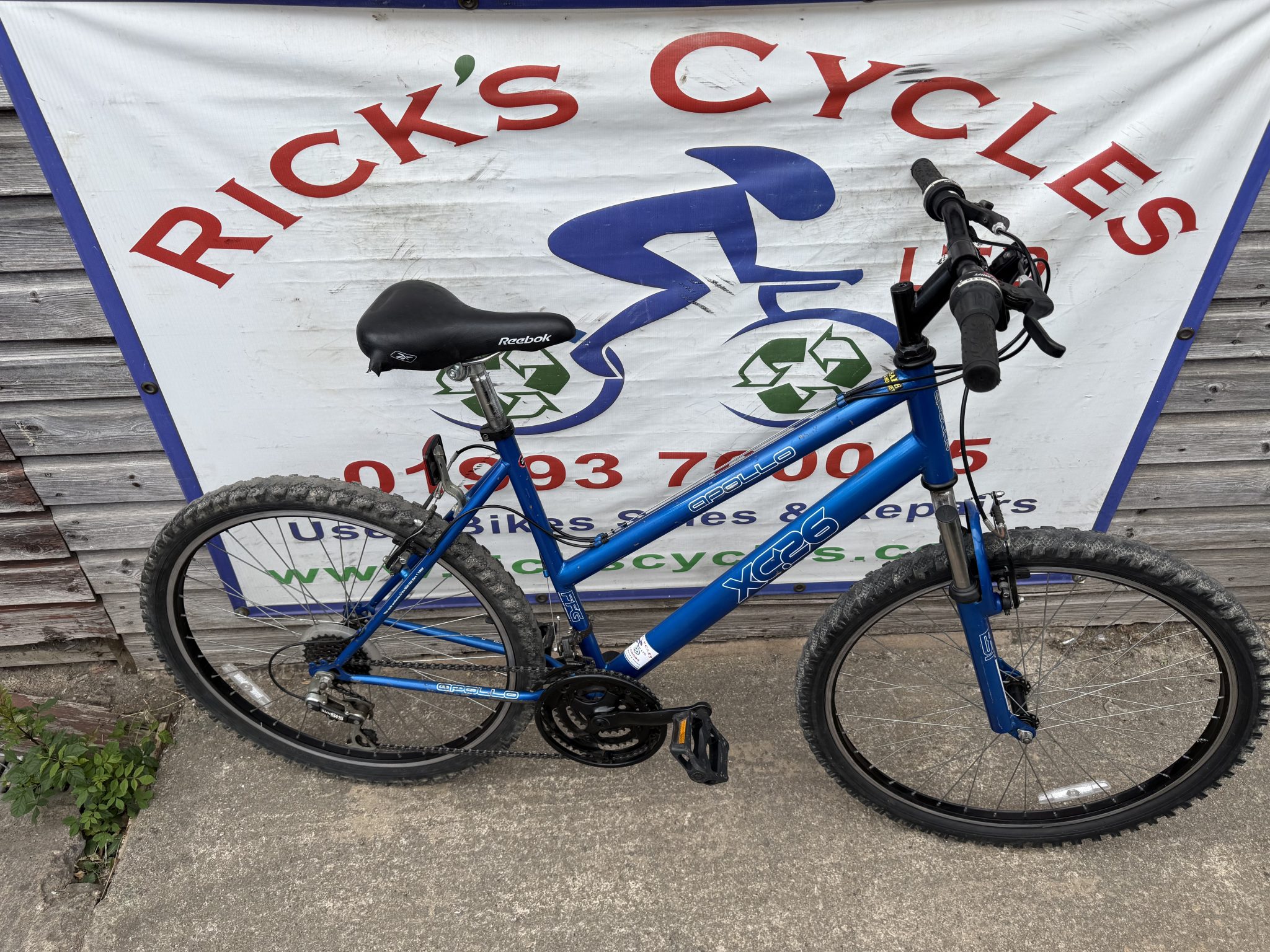 Apollo XC26 20” Frame Ladies Bike. £75. Serviced – Rick's Cycles
