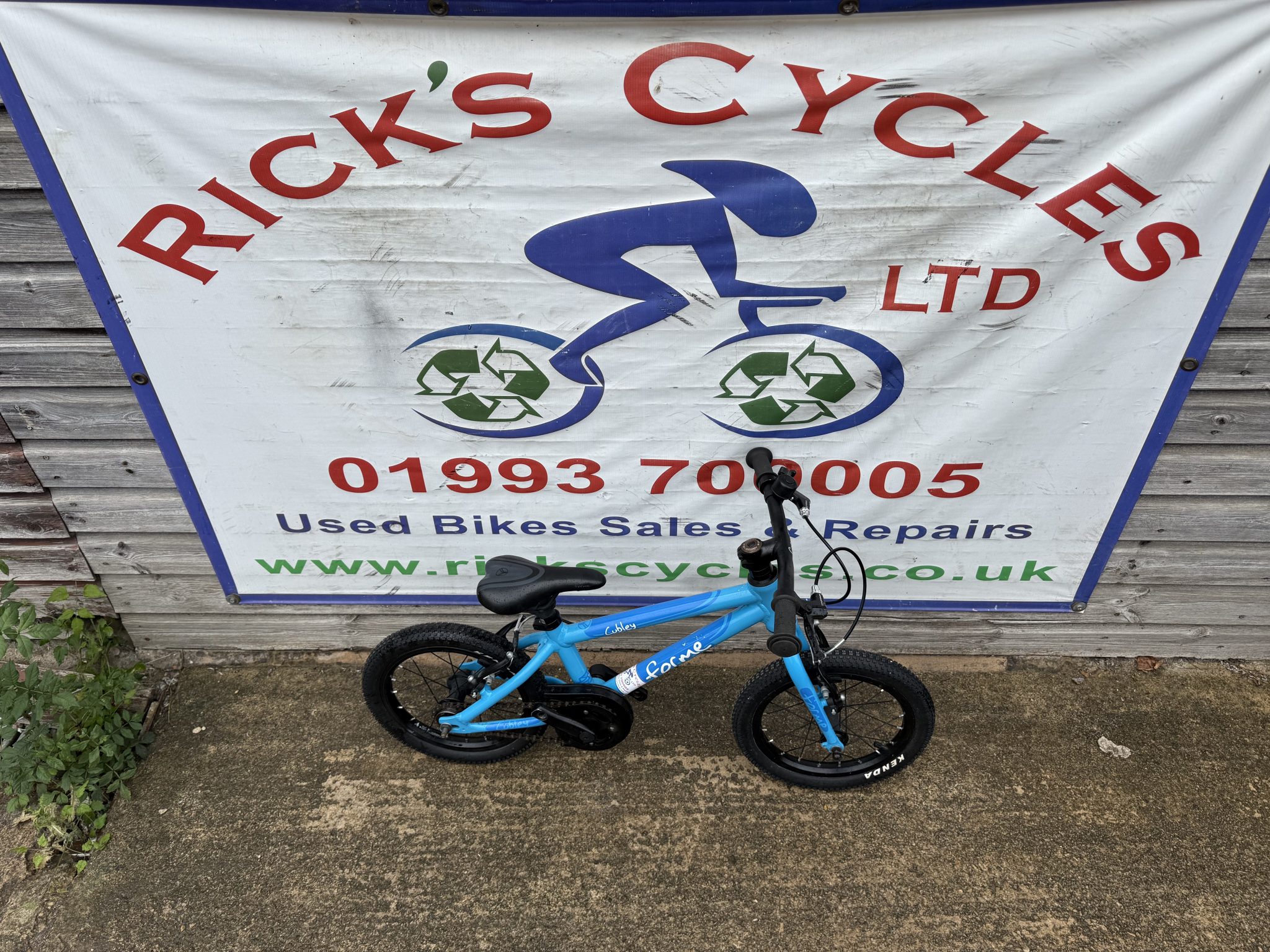 Forme Cubley 14” Wheel Boys Bike. Blue No6. £130 – Rick's Cycles