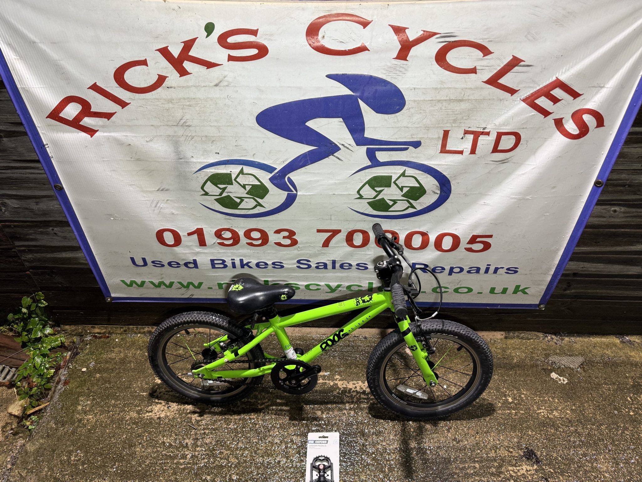 Frog 48 16” Wheel Kids Bike. Green No1. £145. Serviced – Rick's Cycles