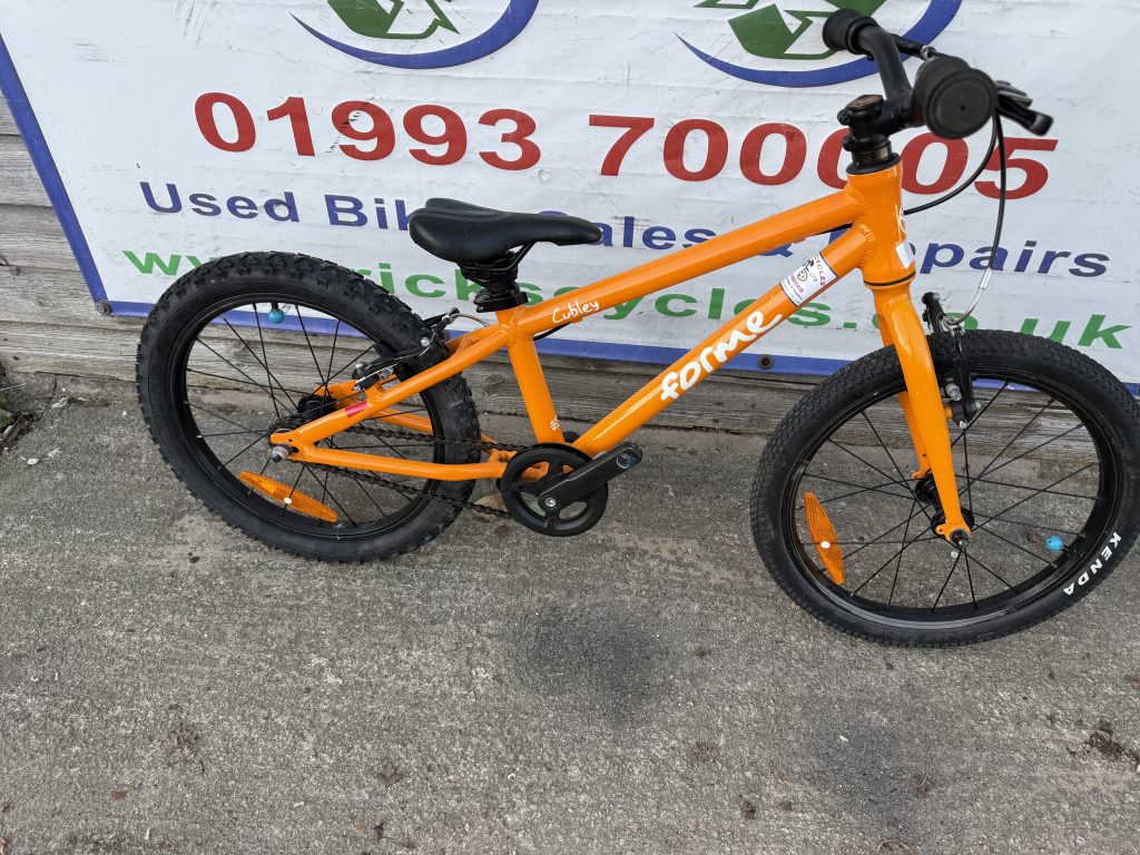 Forme Cubley 18” Wheel Unisex Bike. Orange! No2. £160. Serviced – Rick's Cycles