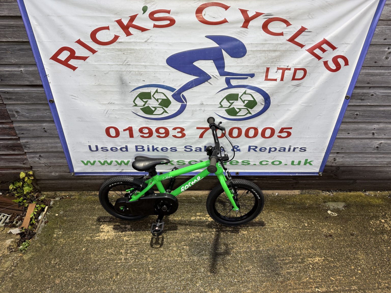 Forme Cubley 14” Wheel Unisex Bike. Rare Green! No5. £160 – Rick's Cycles