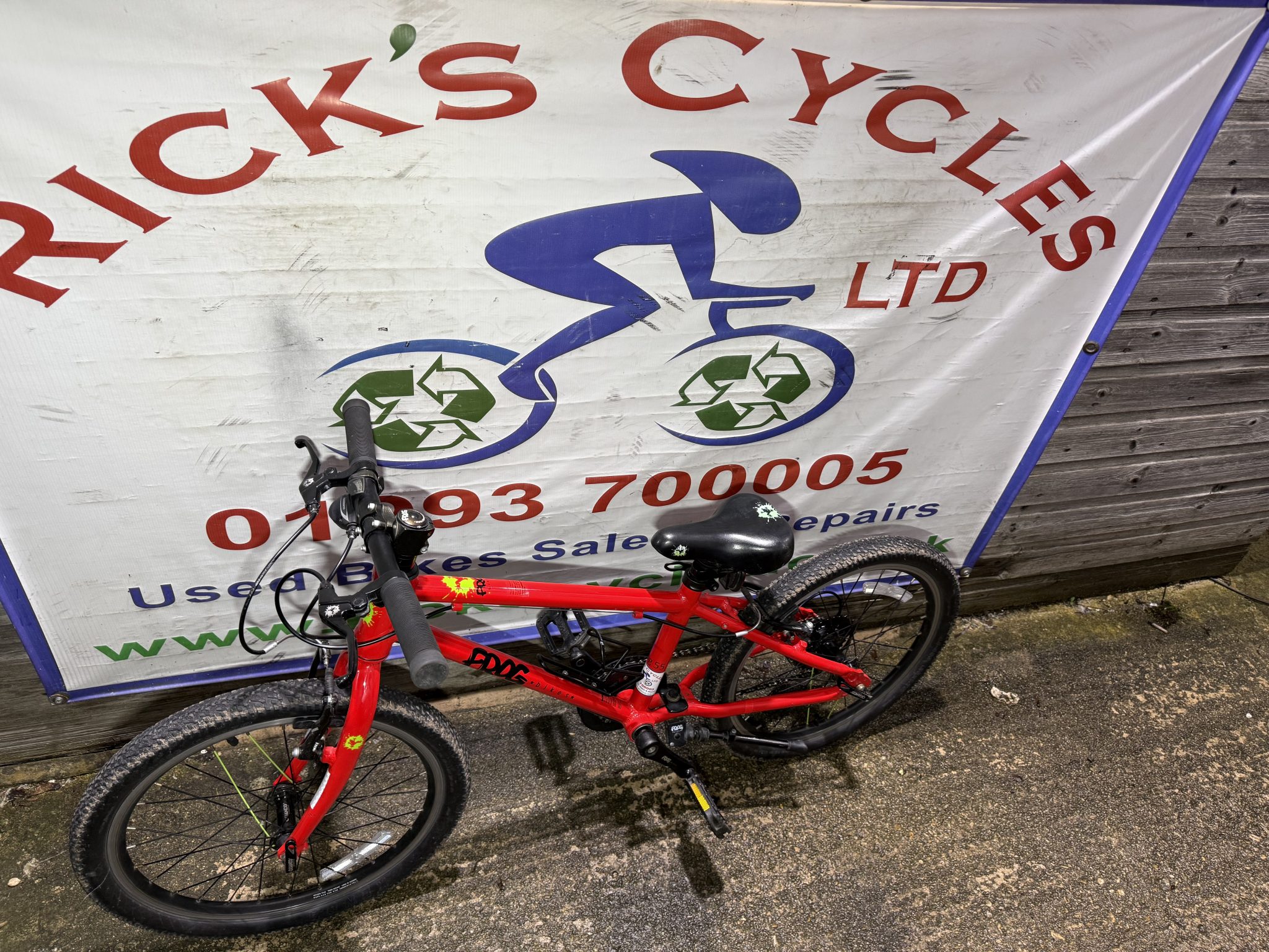 Frog 55 (Large) 20” Wheel Kids Bike. Red No6. £185. Serviced – Rick's ...