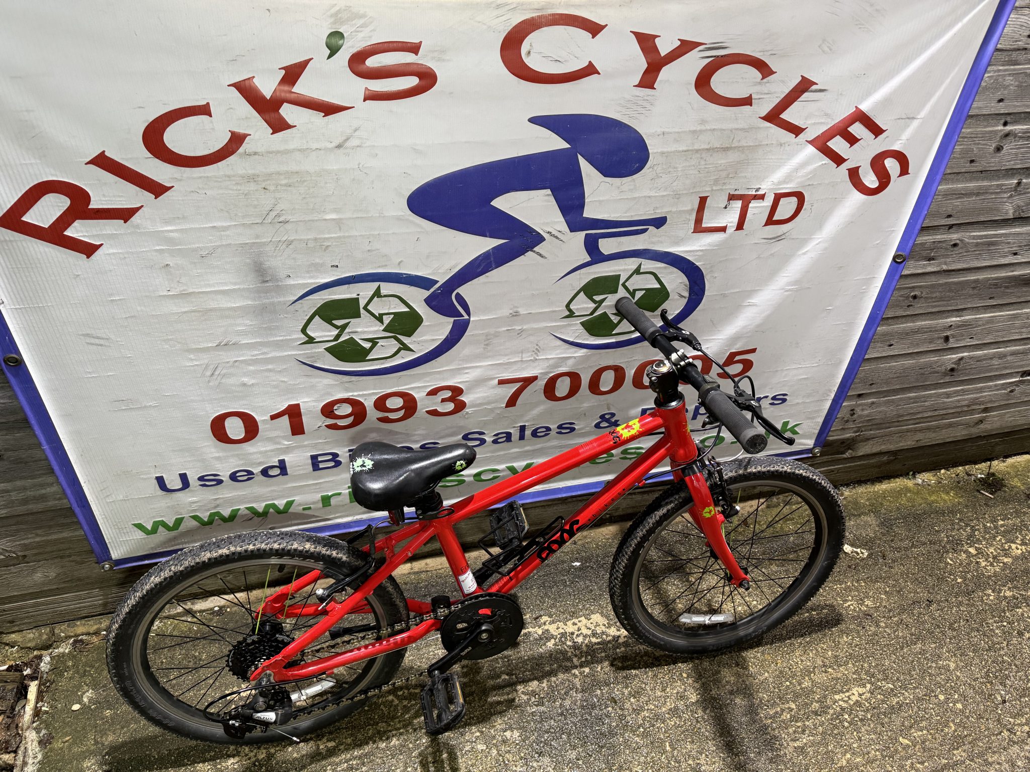 Frog 55 (Large) 20” Wheel Kids Bike. Red No6. £185. Serviced – Rick's ...