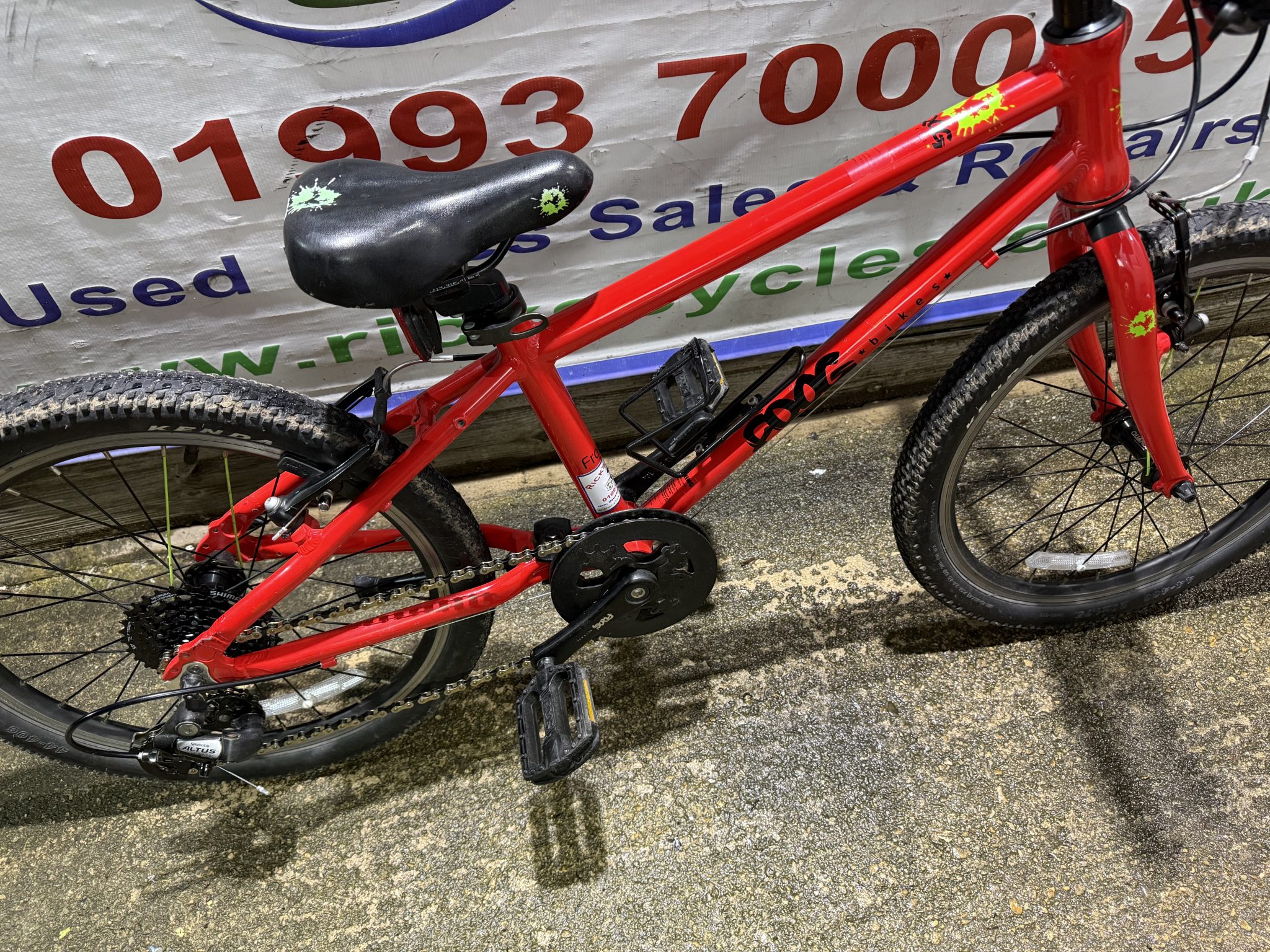 Frog 55 (Large) 20” Wheel Kids Bike. Red No6. £185. Serviced – Rick's ...