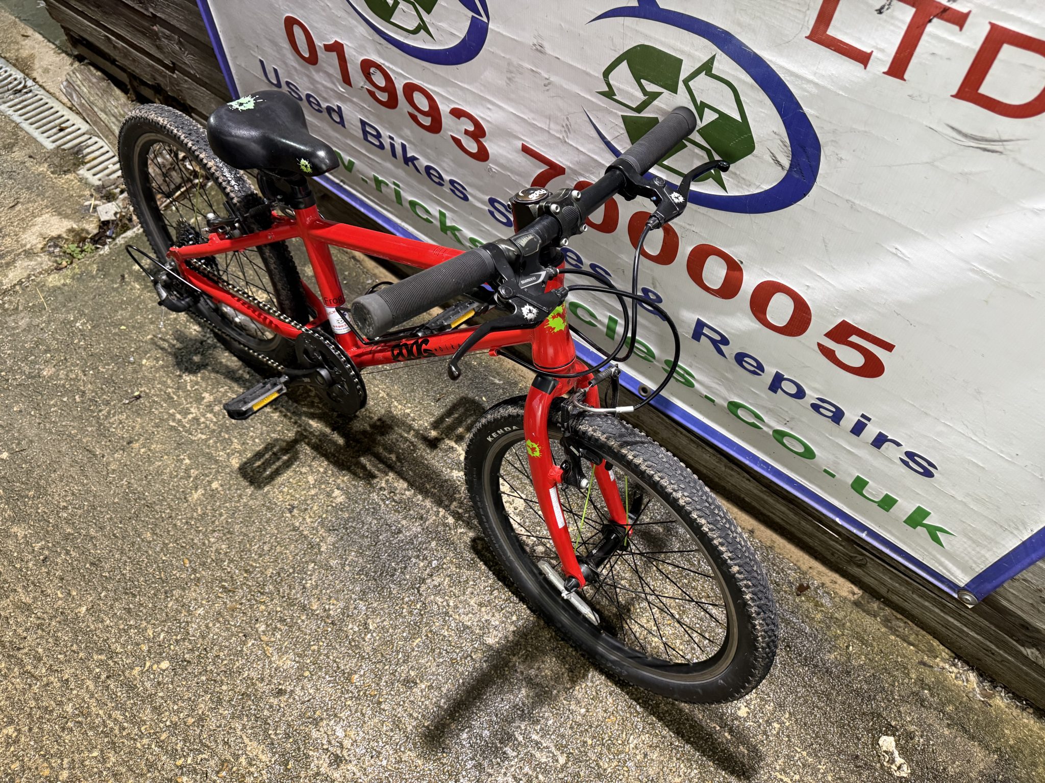 Frog 55 (Large) 20” Wheel Kids Bike. Red No6. £185. Serviced – Rick's ...